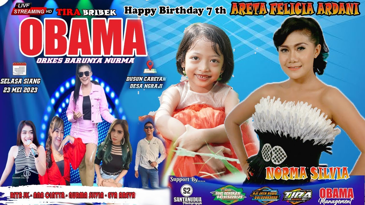 🔴LIVE STREAM OBAMA DANGDUT ( ORKES BARUNYA NORMA ) // LIVE CABEAN NGRAJI PURWODADI GROBOGAN ...