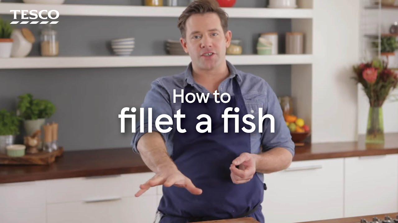 How to Fillet a Fish | Tesco - YouTube