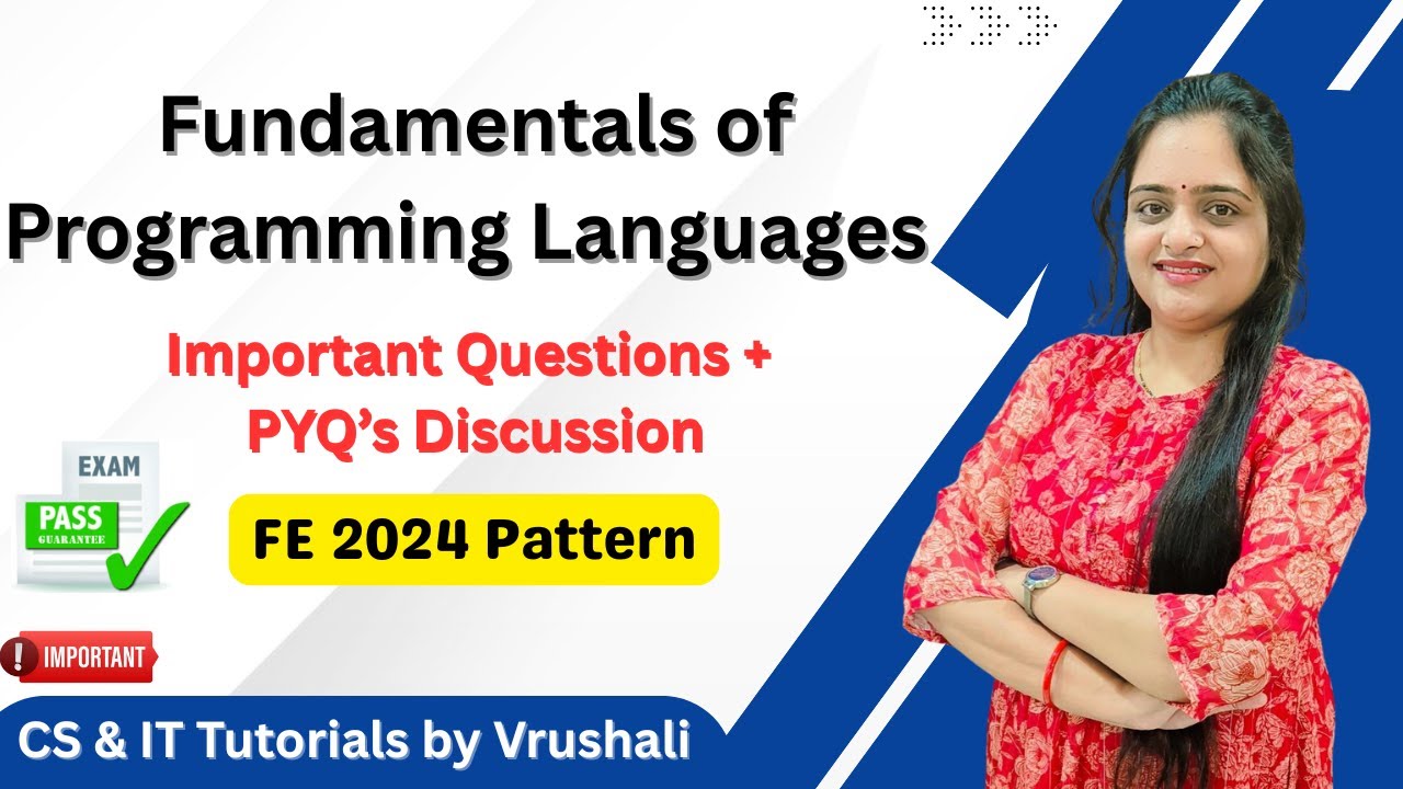 Fundamentals of Programming Languages (FPL)| Unit wise IMP Question Bank | Must Refer - YouTube