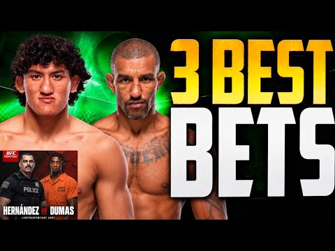 3 CANT MISS PICKS For UFC Rosas Jr vs Barcelos | + Cops vs Robbers Breakdown  