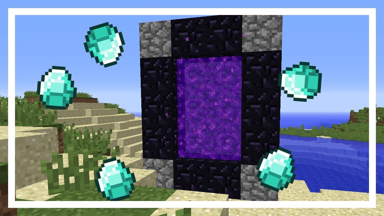 DIAMONDS vinden en DE NETHER in!!! - Minecraft: advanced - YouTube