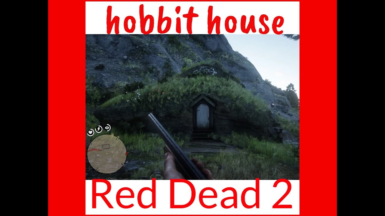 RED DEAD REDEMPTION 2 localisé la maison du hobbit - YouTube