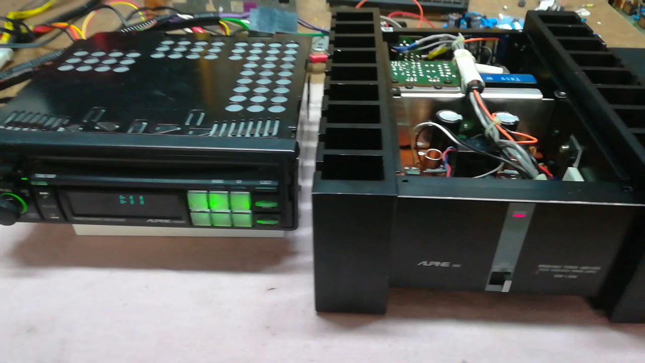 Alpine 3502 - YouTube