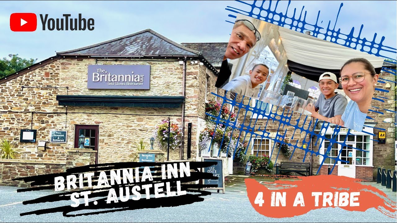 Britannia Inn and Waves Restaurant St. Austell Cornwall | 4 in a Tribe ...