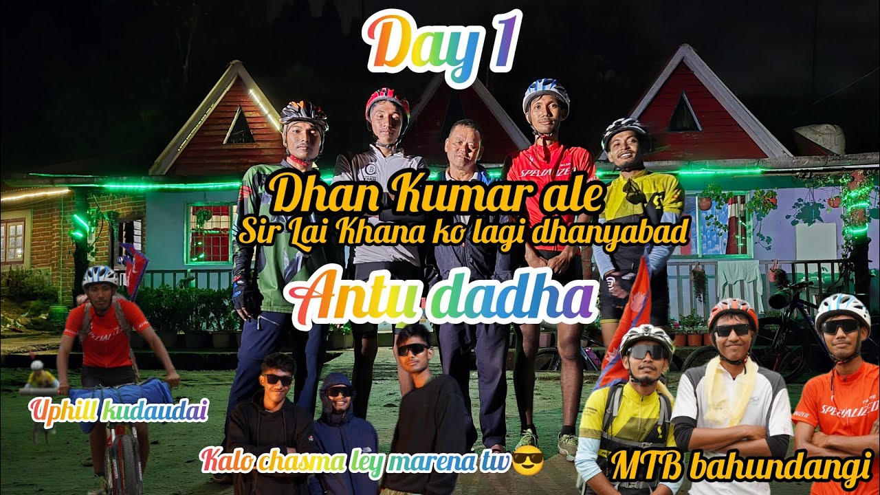 Cycling tour to antu dadha, Day-1 - YouTube