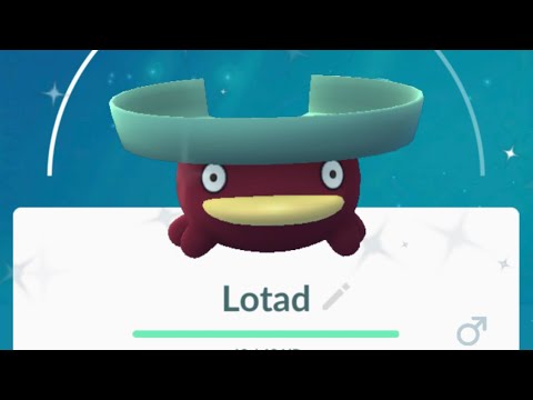 Catching a Shiny Lotad On Pokemon Go - YouTube
