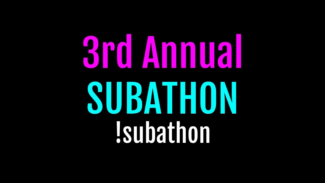 💪3rd Annual 24/7 SUBATHON - Day 14⏰ || 30% OFF SUBS || Sleep time added ...