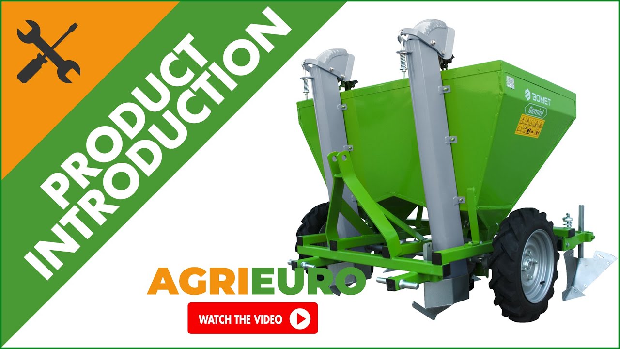 Bomet Gemini Two-row Potato Planter - Rubber Wheels - Product ...