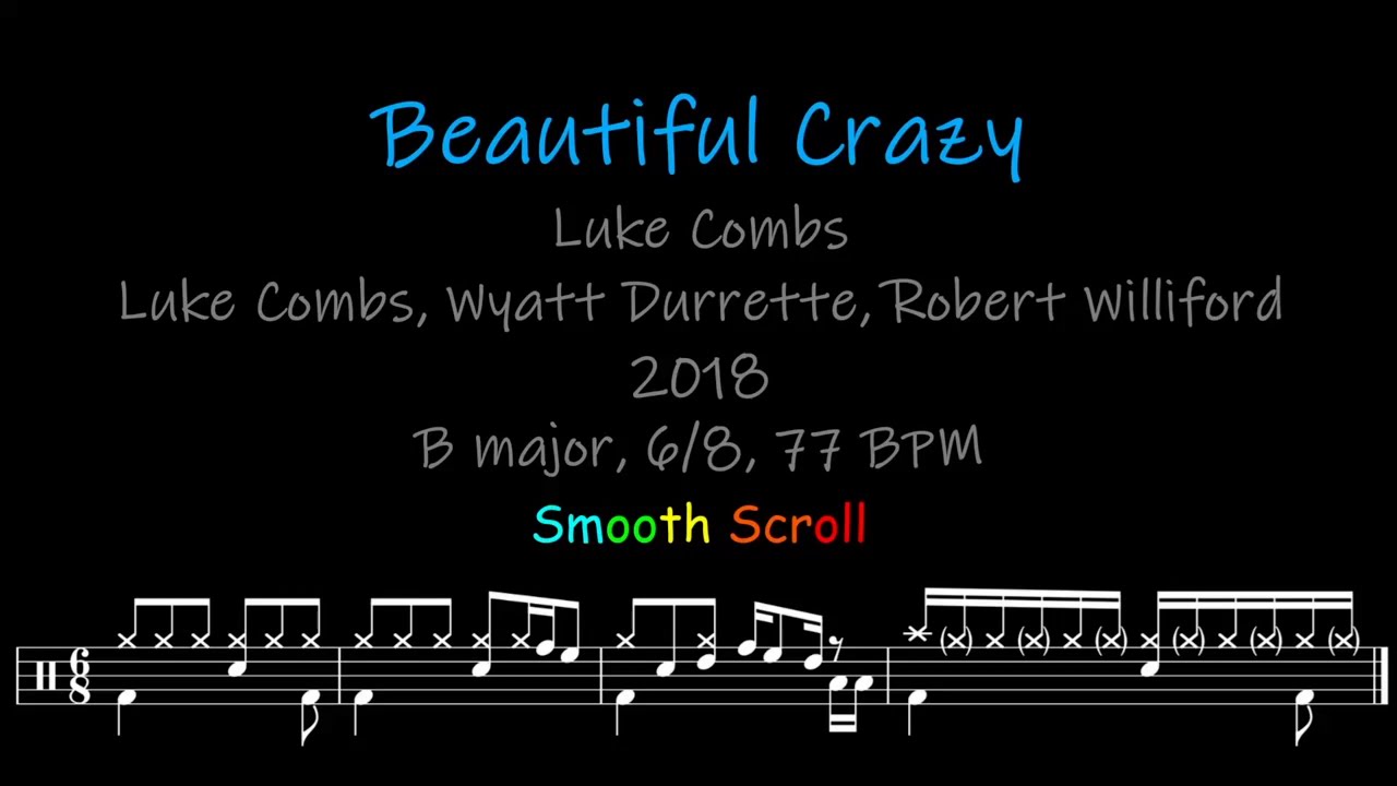 Beautiful Crazy, Chords, Lyrics and Timing - YouTube