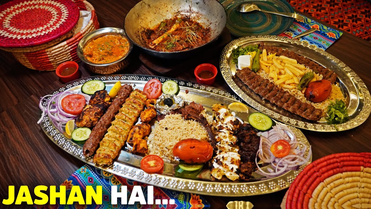 Tangri Kabab, Dynamite Prawns | Jashan at Bahria Town | Murgh Makhni ...