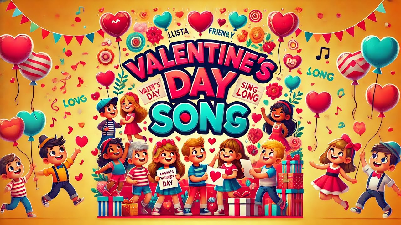 Valentine's Day Song: Fun Sing-Along Adventure For Kids! - YouTube