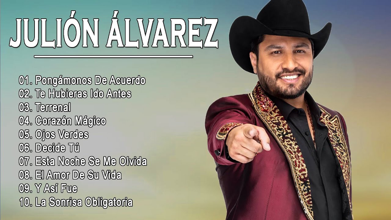 🧡Julion Alvarez Mix 2023 🧡 - Sus Mejores Exitos - Lo Mas Romantico 🧡 ...