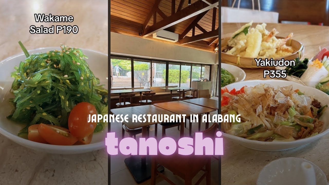 Menu Pricelist Kenji Tei Tanoshi Japanese Restaurant Alabang Country ...