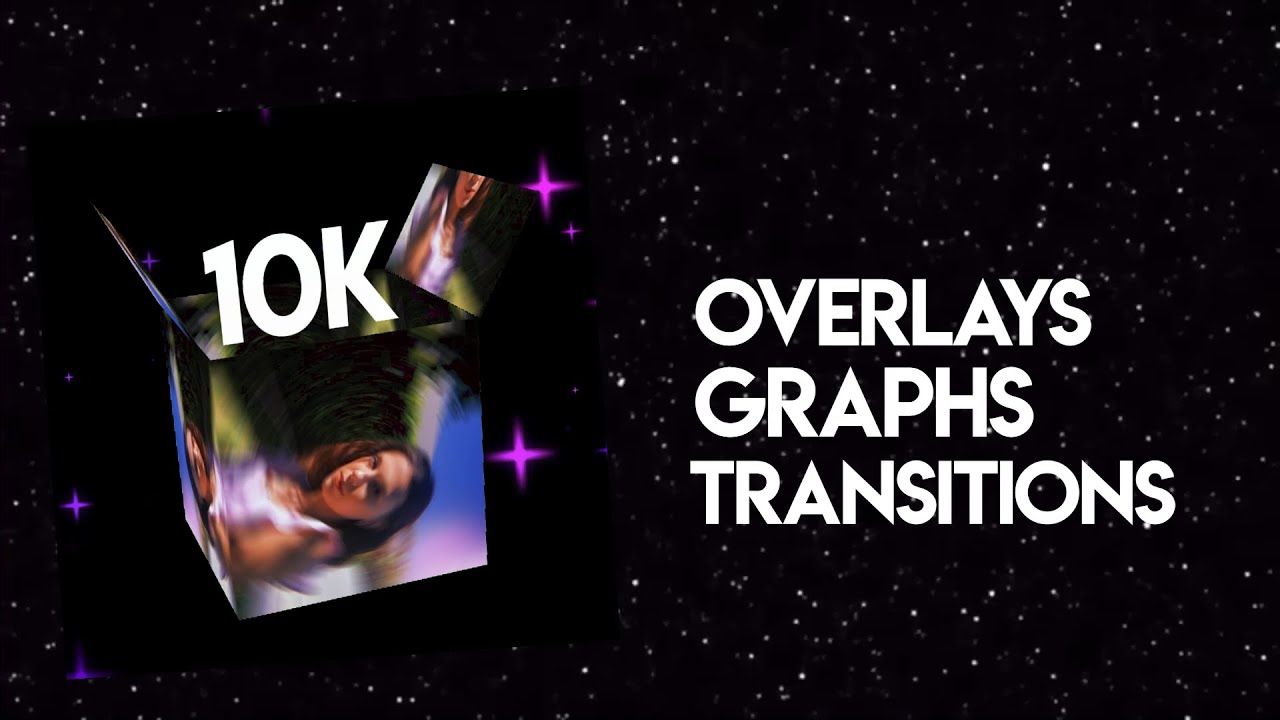 10k special! Overlays, graphs and transitions - YouTube