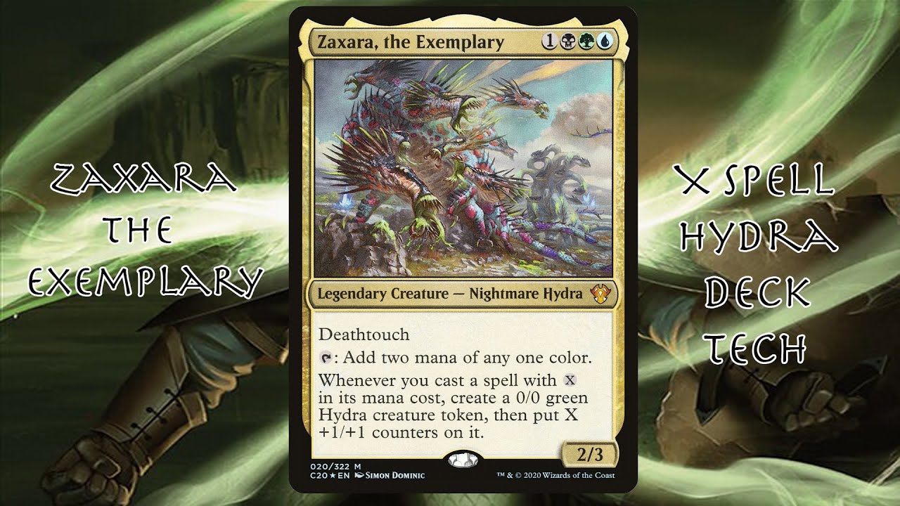 Zaxara the Exemplary X Spell Commander Deck Tech - YouTube