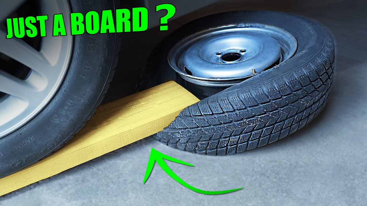 How To Break a Tire Bead Without Tire Machine - 3 Easy Ways - YouTube