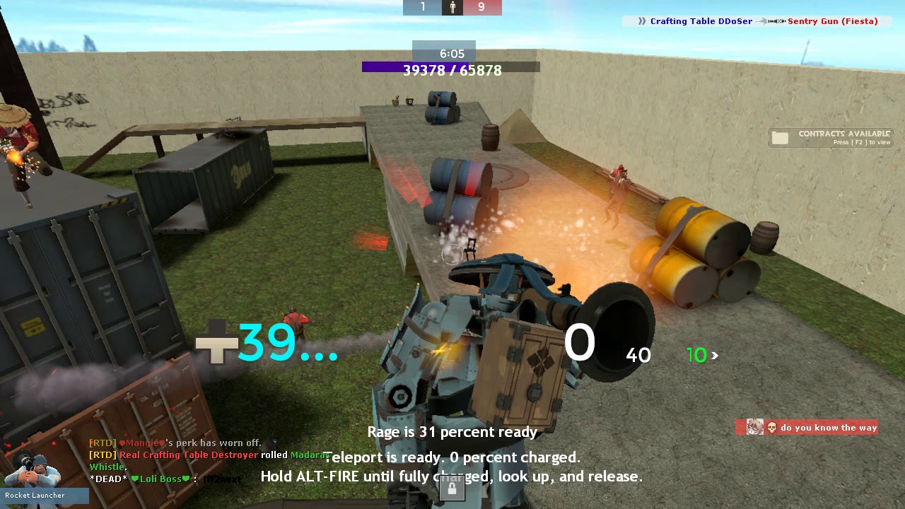 TF2: Freak Fortress 2 (Chief Concheror Soldier Bot Gameplay #1) - YouTube