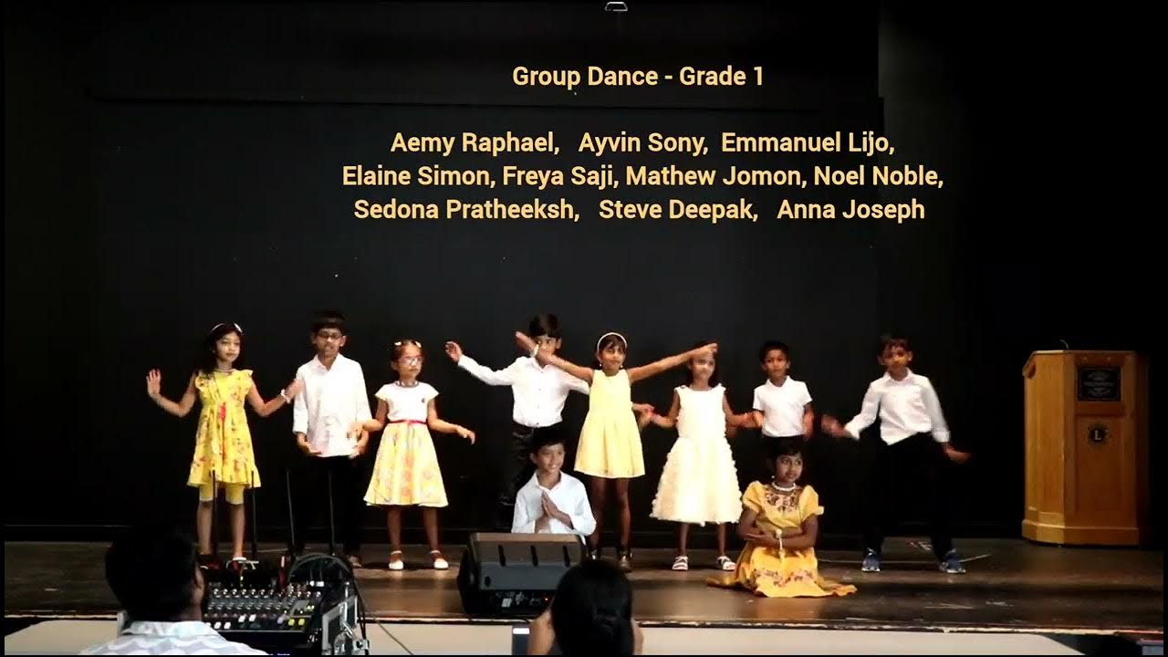 005 - GROUP DANCE | GRADE-1 - YouTube