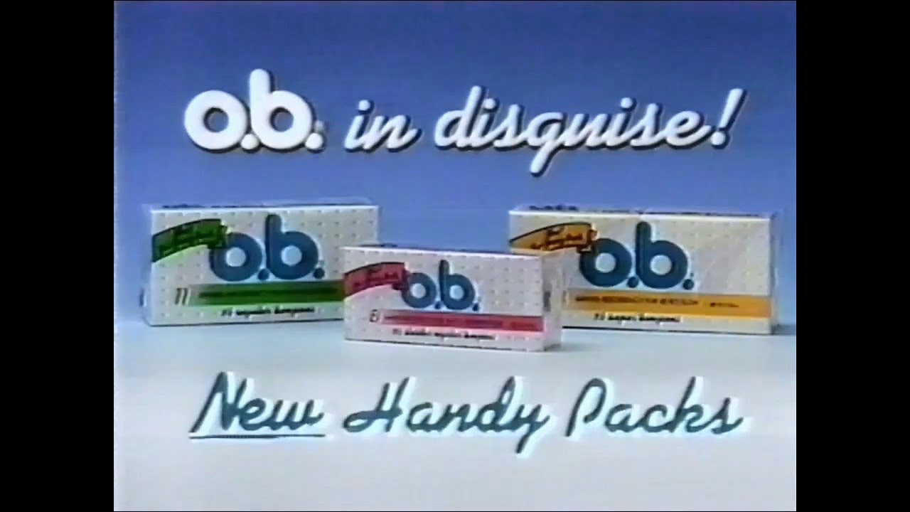 o.b. in Disguise! Ad (1989) - YouTube
