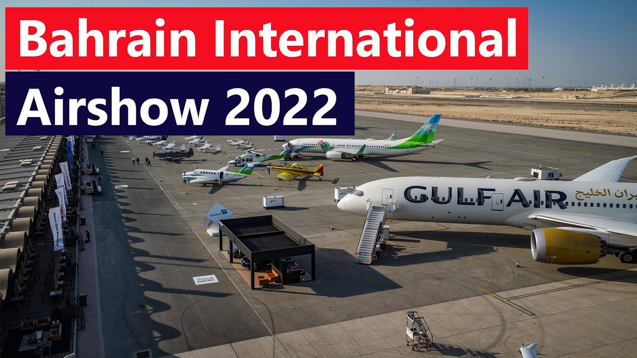 Catch a glimpse of Bahrain International Airshow 2022 - YouTube
