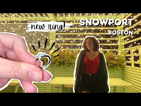 Exploring the Snowport Market in Seaport Boston!