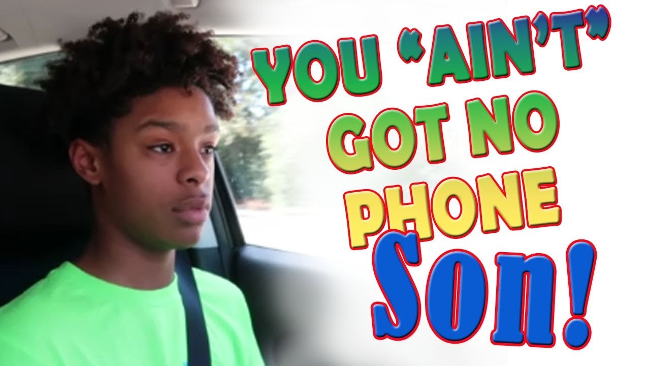 DUDE!!!! You "Ain't" Got No Phone - Have Several Seats - YouTube