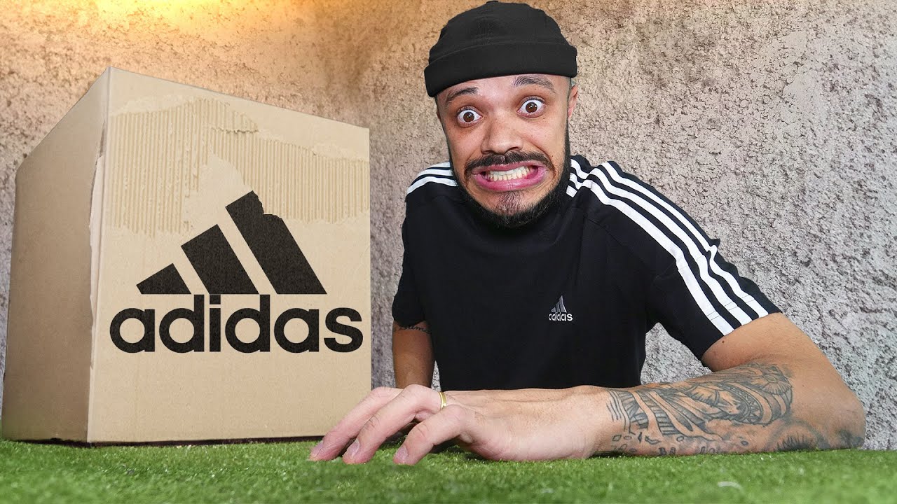 SERÁ QUE A CAIXA MISTERIOSA DA ADIDAS vale a pena ?? - YouTube