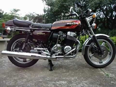 Honda CB 750 F2 1976 - Start - YouTube