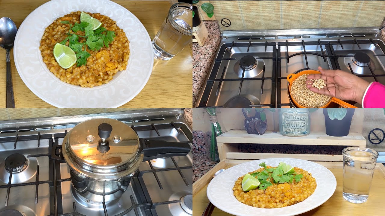 Qamadi iyo qudaar is ku karis (sarren) حبة قمح 🌾 مطبوخ مع الخضار لذيذه ...