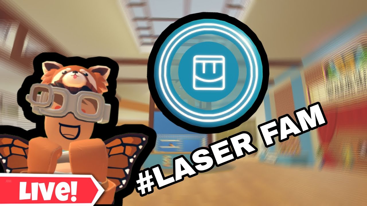 #LASER FAM [Rec Room Weekly Skin] LIVE - YouTube
