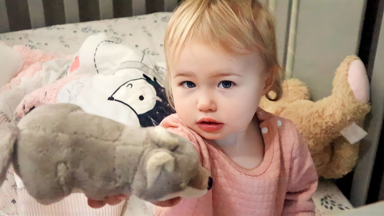 Baby Aubrey Got an Early Birthday Present.... - YouTube