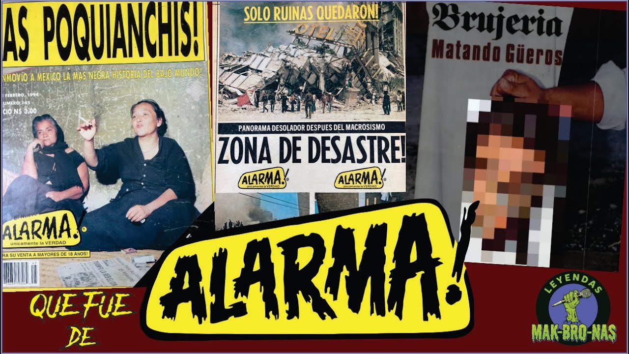E04: Revista Alarma | El inicio de la nota Roja en México - YouTube