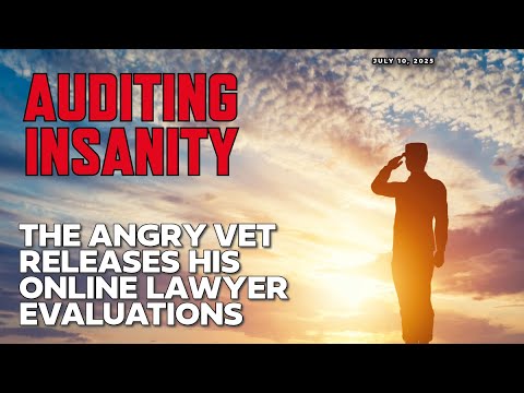 The Angry Vet Releases His Online Lawyer Evaluations - YouTube