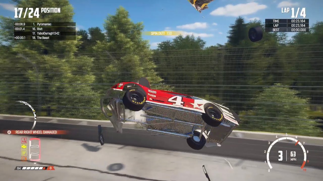 Wreckfest NASCAR Crash Compilation #1 (BIG FLIPS) - YouTube