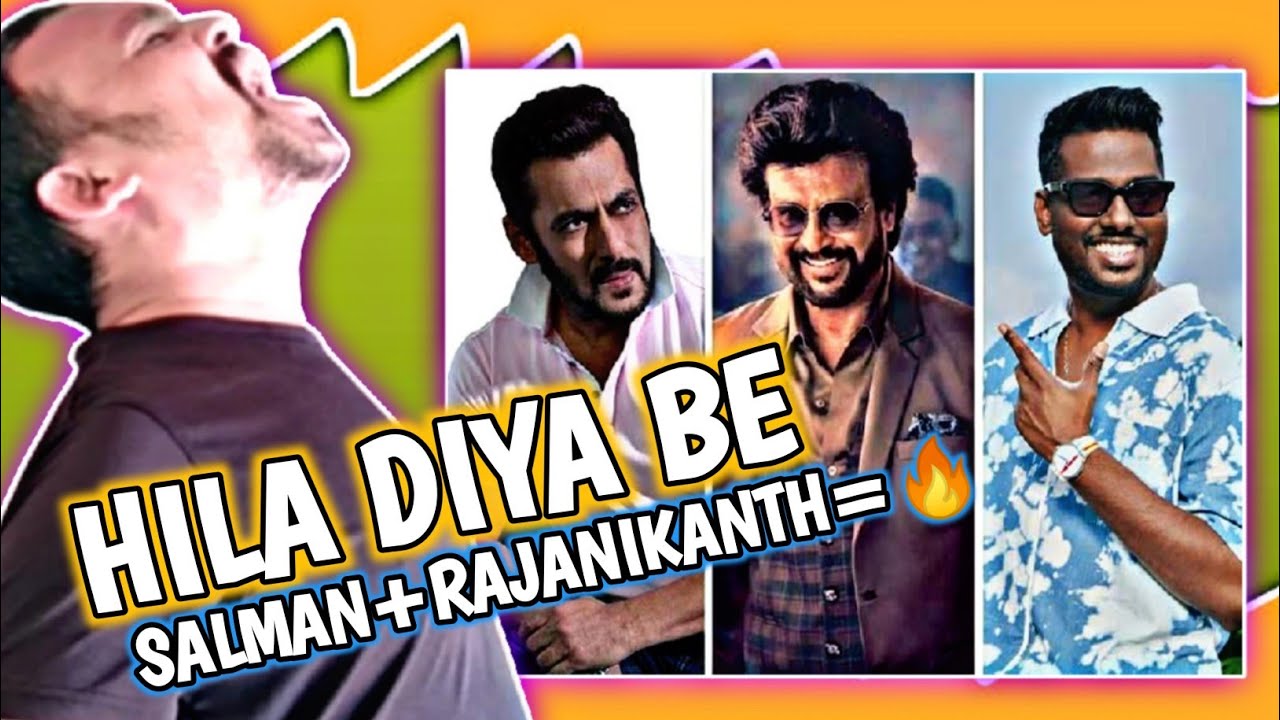 Salman khan & Rajinikanth Together one frame|Atlee next movie Salman ...