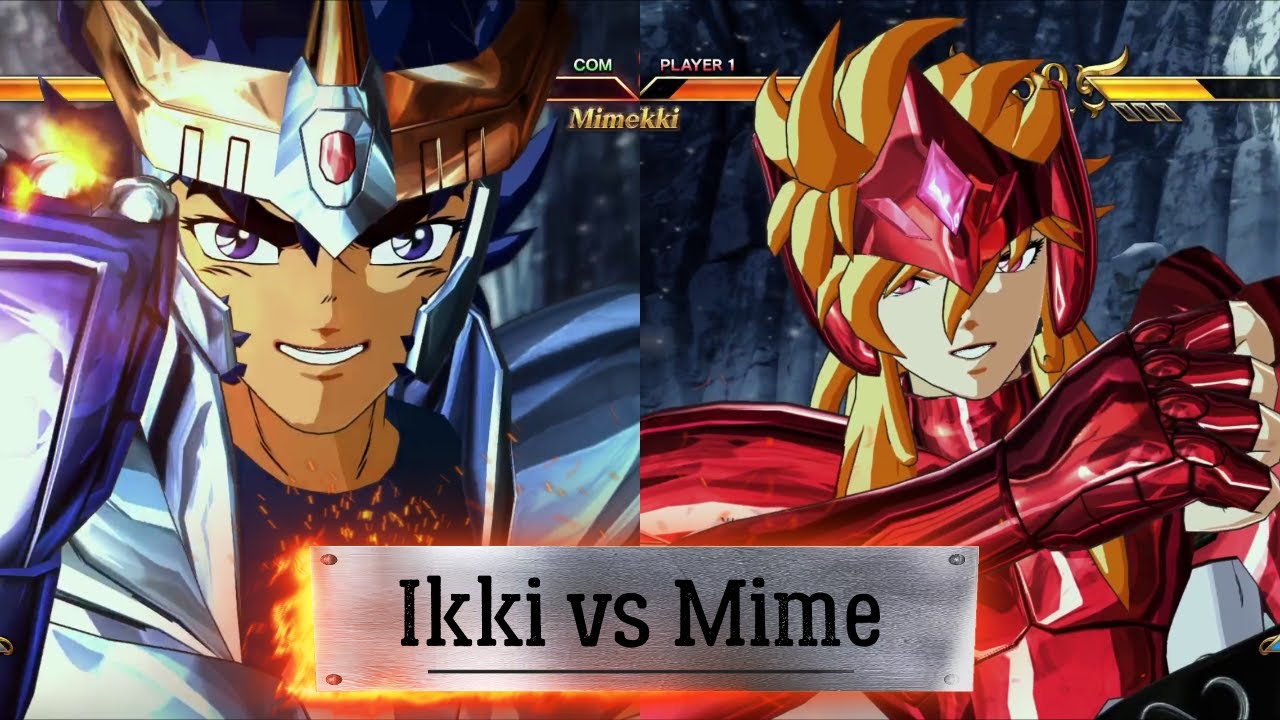 Saint Seiya: Soldiers Soul - Ikki (New Bronze Cloth) vs Mime (5 Round) - YouTube