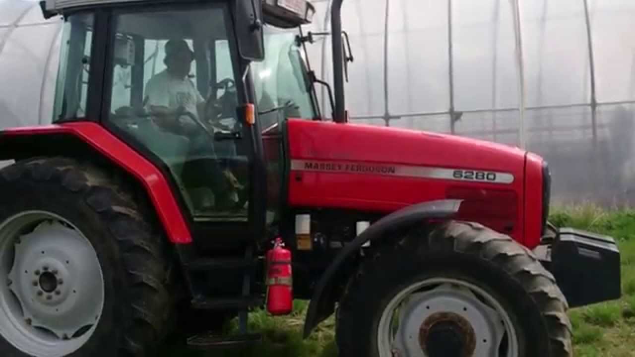 Massey Ferguson 6280 - YouTube