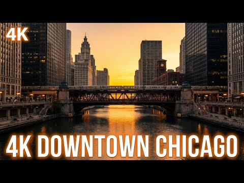 4K- Downtown Chicago Virtual Walking Tour - YouTube