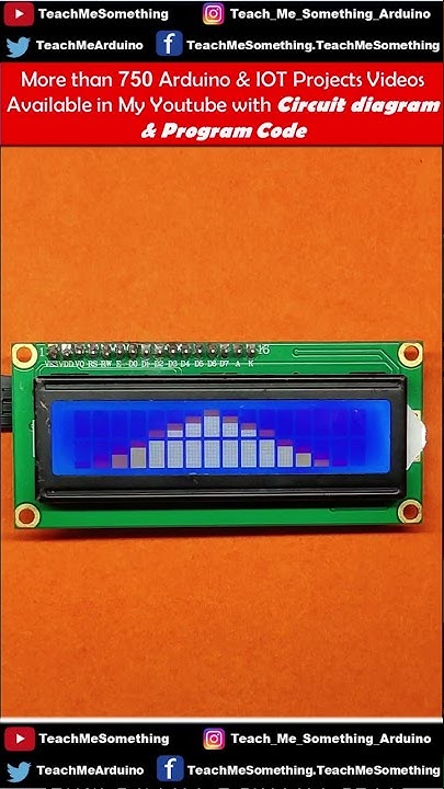 LCD Spectrum Waveform Arduino - YouTube