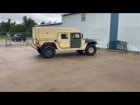 1998 hard-shell AM General Humvee for sale – Oklahoma Federal Surplus ...