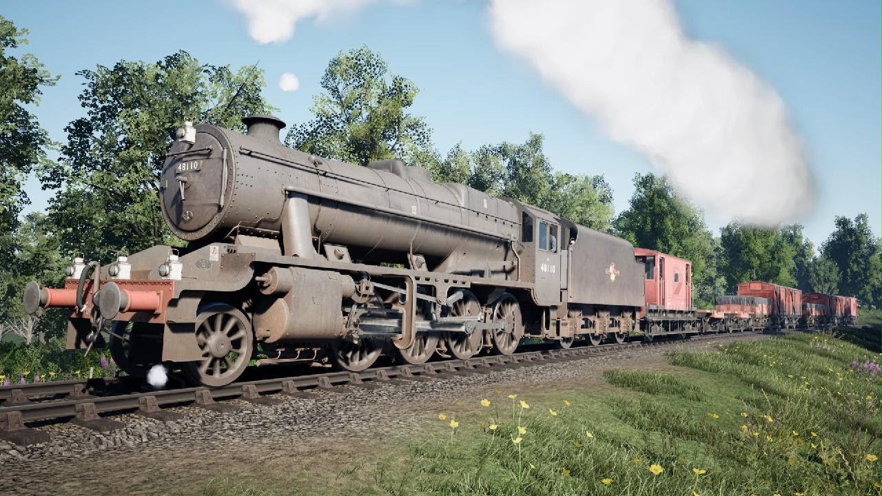 Train Sim World 4 Westsomerset Railway PS5 Gameplay Stanier Class 8F ...