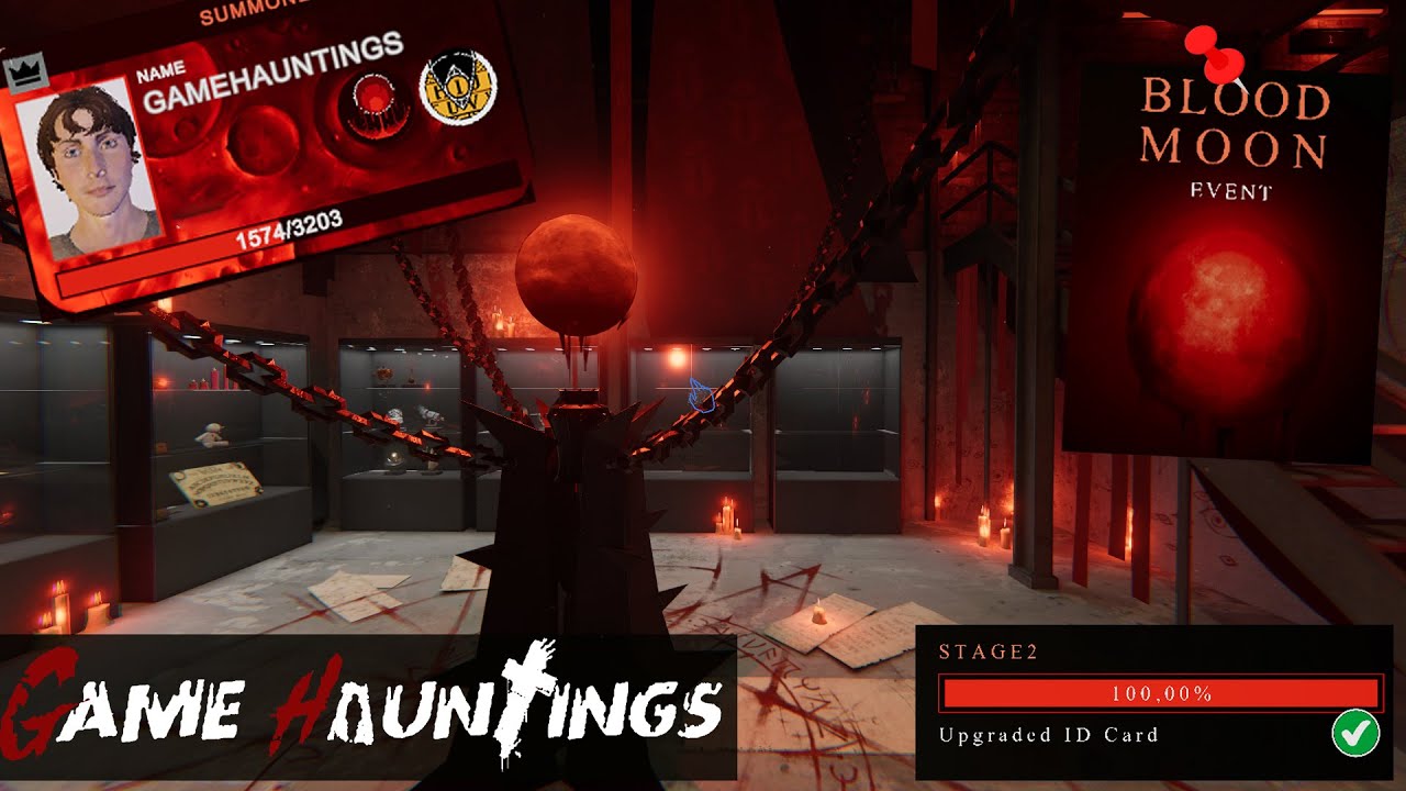 Phasmophobia Halloween Update| Blood Moon Badge Stage 2 - YouTube