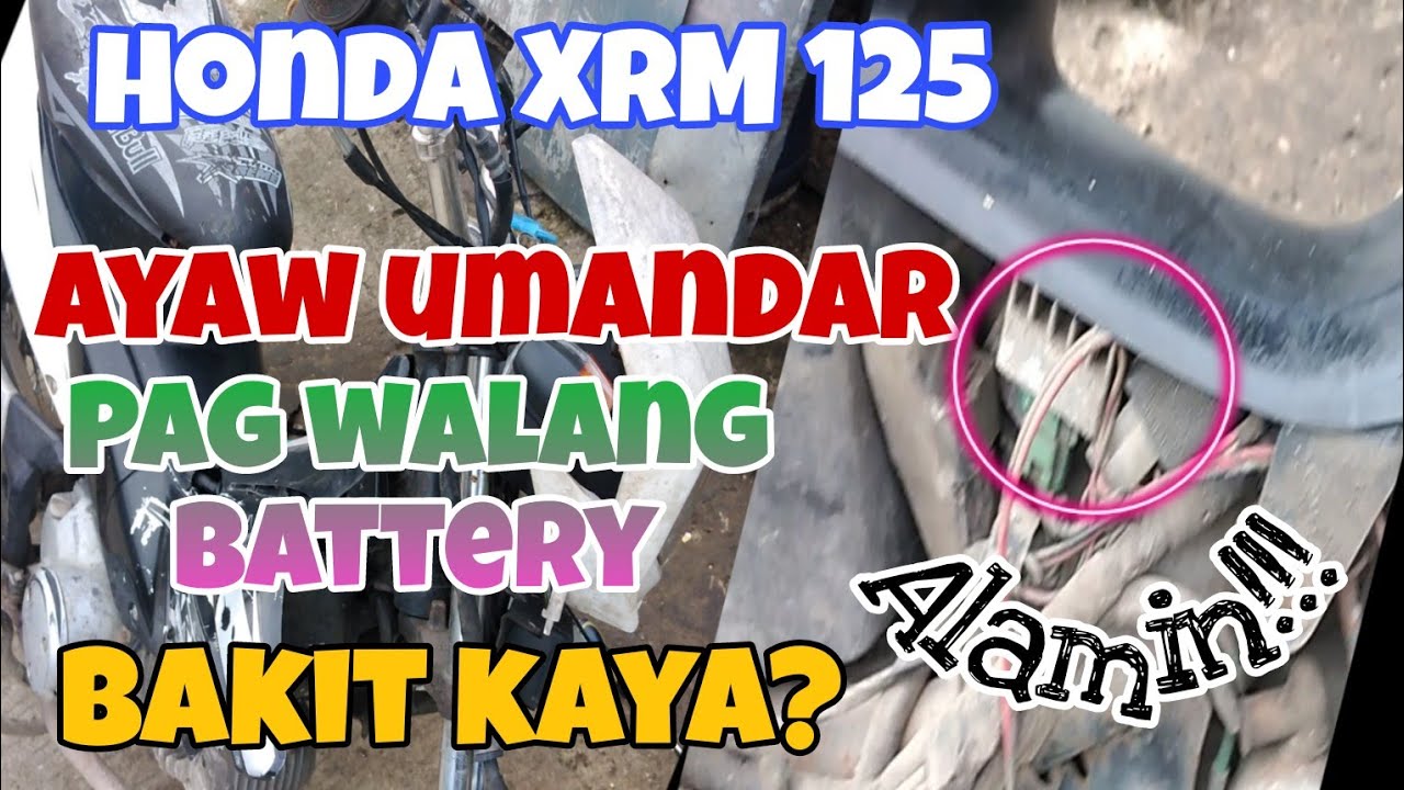 Honda XRM 125 Pagtinangal Ang Battery Namamatay Ang Kanyang Motor Bakit honda-xrm-125-pagtinangal-ang-battery-namamatay-ang-kanyang-motor-bakit