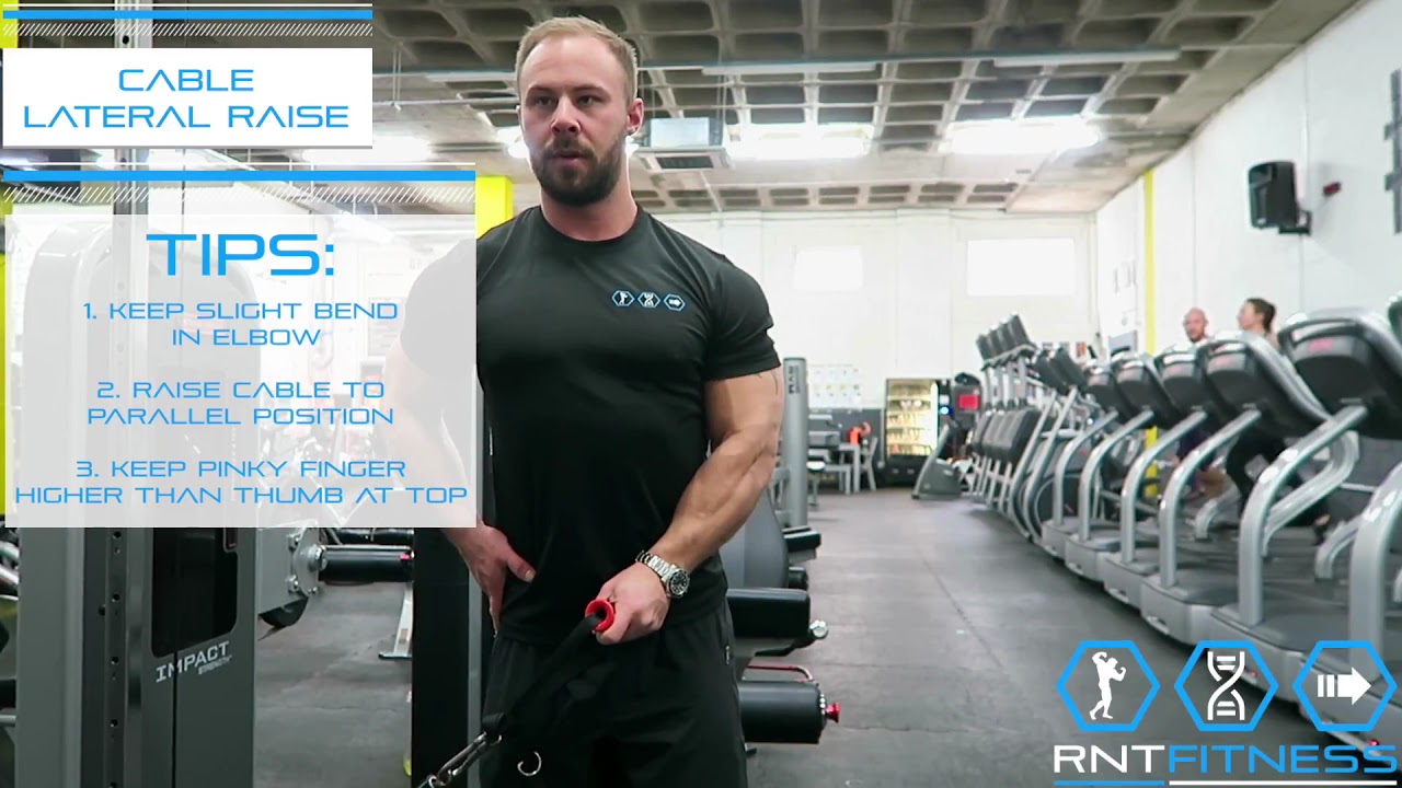 How to Maximise Your Cable Lateral Raise - YouTube
