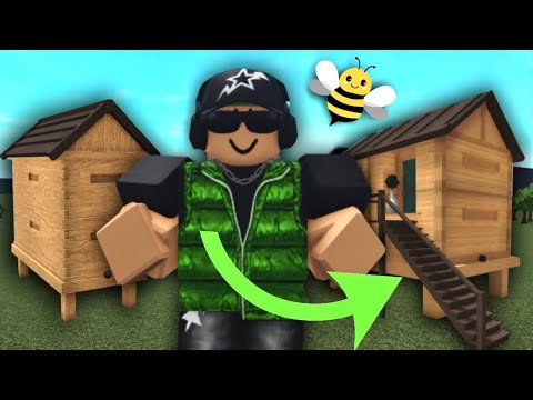 A giant bloxburg beehive home! - YouTube