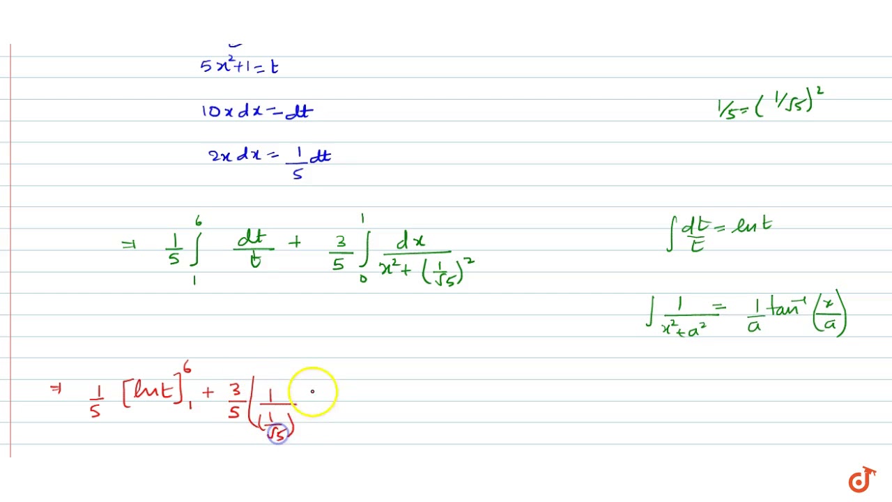 Evaluate The Definite Integrals int 0 1 2x 3 5x 2 1 dx YouTube Evaluate The Definite Integrals int 0 1 2x 3 5x 2 1 dx YouTube