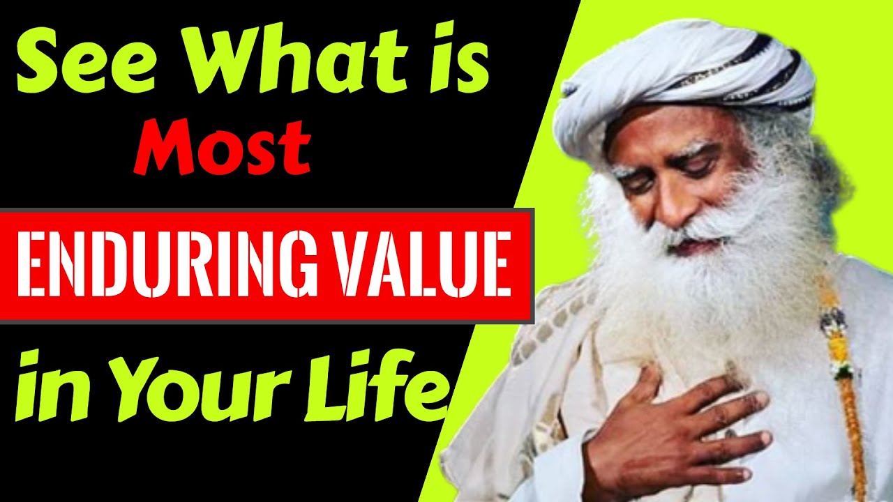 See What is The Most Enduring Value in Your Life Before You Set Up a ...