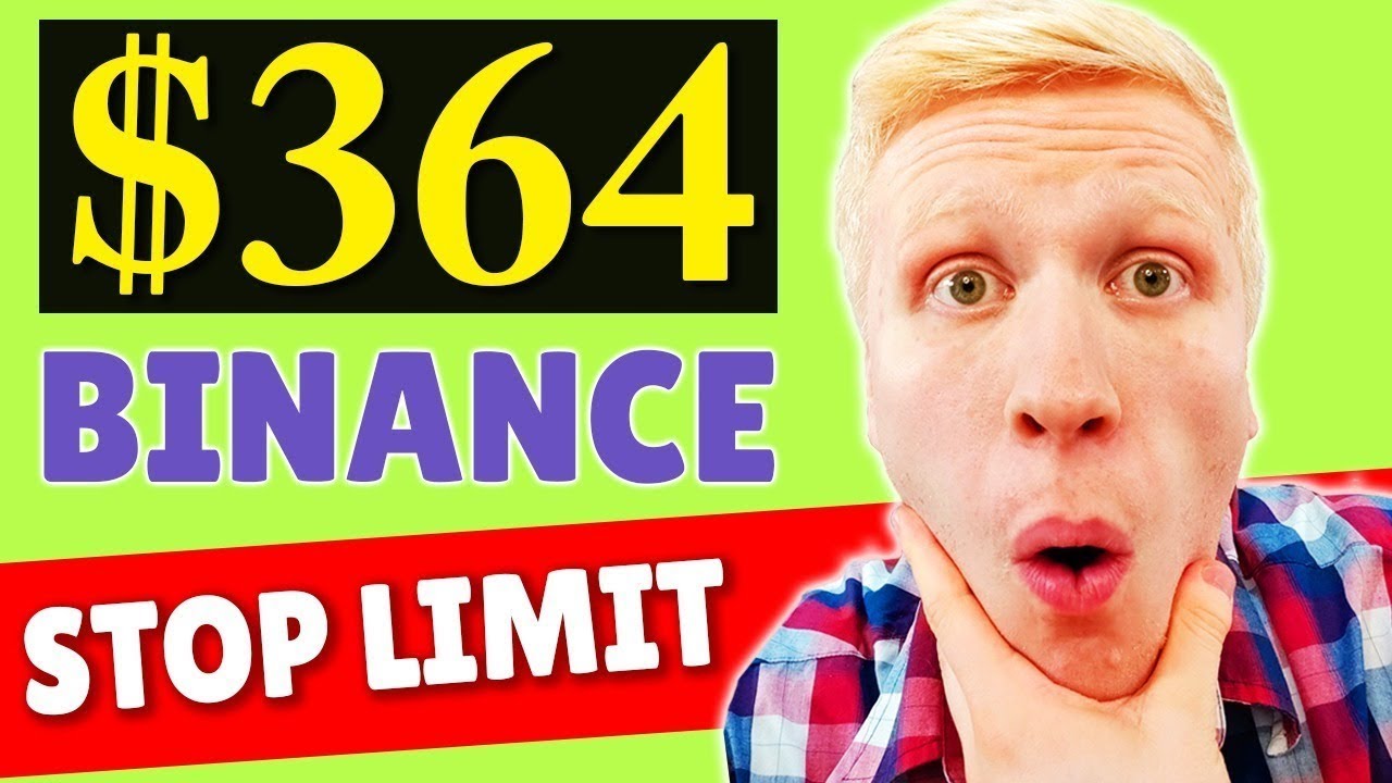 How to Set Stop-Limit Order on Binance (Binance Stop-Limit Order ...