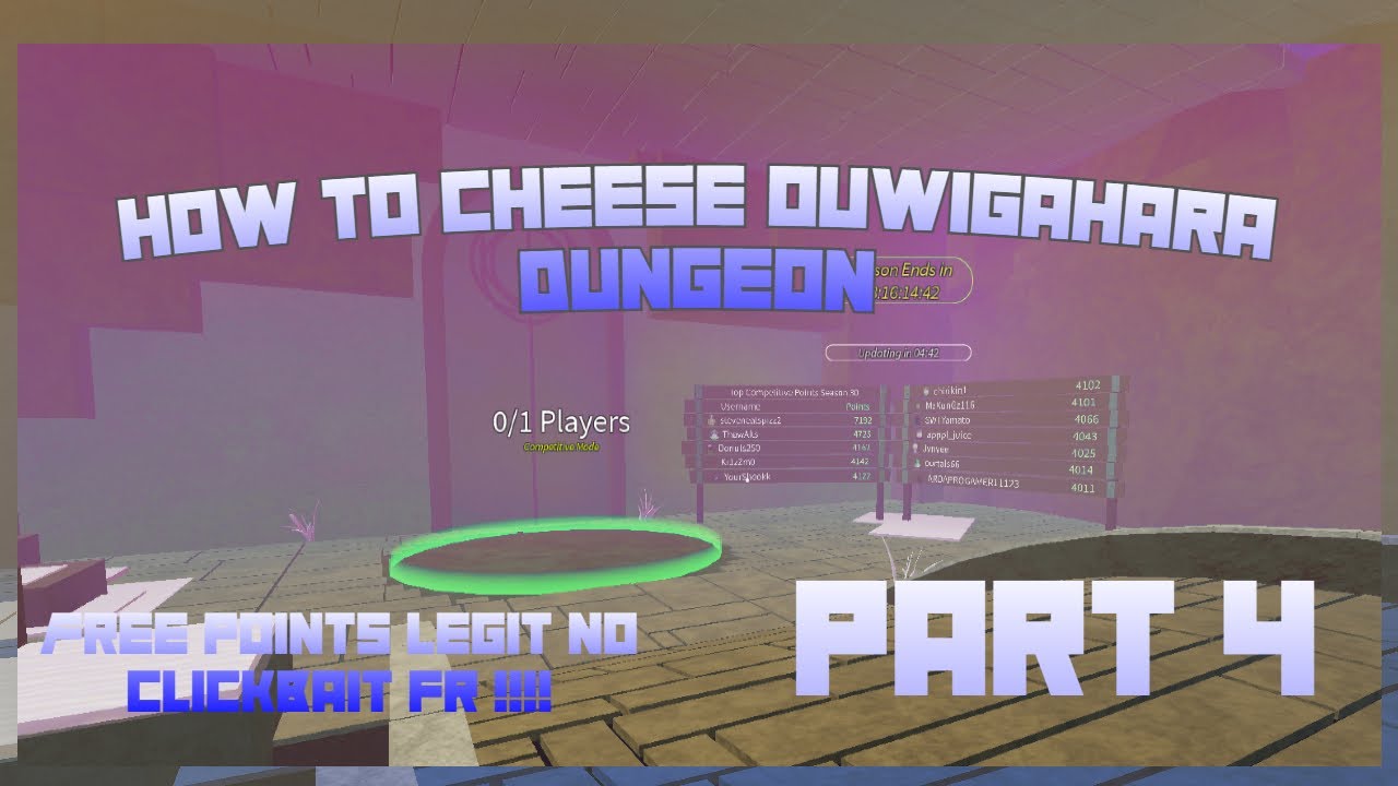 How to cheese Ouwigahara dungeon Part 4 | Project Slayers - YouTube