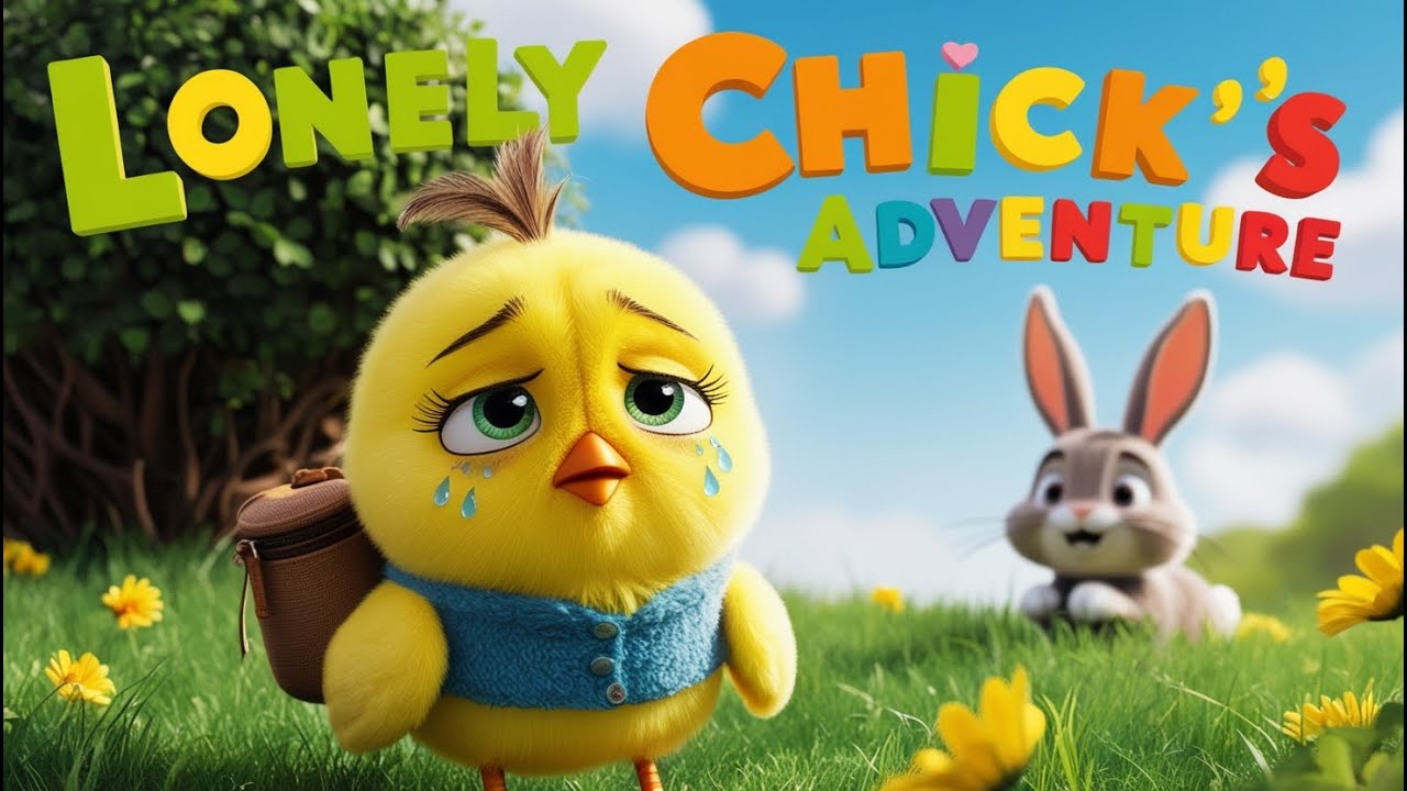 Lonely Chick's Adventure: A Heartwarming Tale of Friendship for Kids ...
